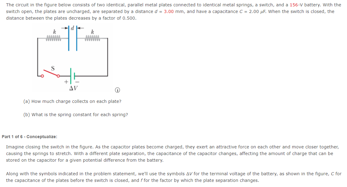 Solved The circuit in the figure below consists of two | Chegg.com