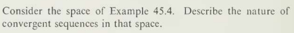 Solved 50. CONVERGENT SEQUENCES IN METRIC SPACES We have | Chegg.com