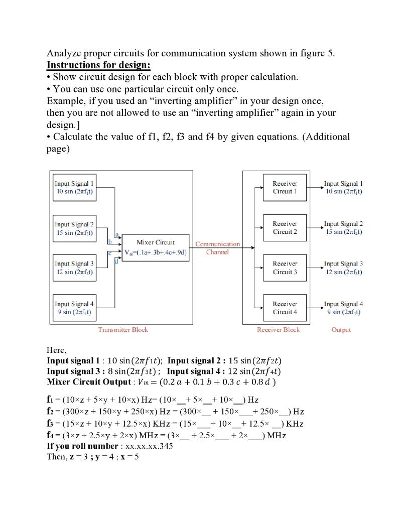 Question 2) A communication system transmits | Chegg.com