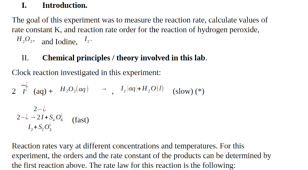 Solved This is a lab report that I am trying to understand | Chegg.com
