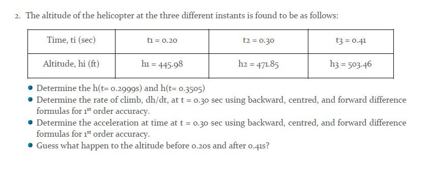 Applied Numerical Method PROJECT 1 - Introduction | Chegg.com