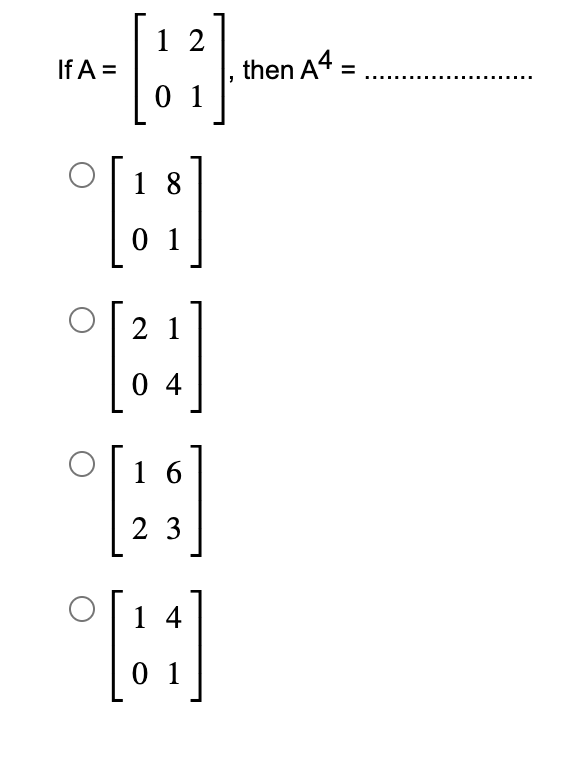 Solved If A=[1021], then f[1081][2014][1263][1041] | Chegg.com