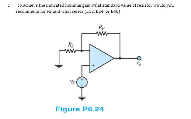 Solved The standard resistor values are listed at this web | Chegg.com