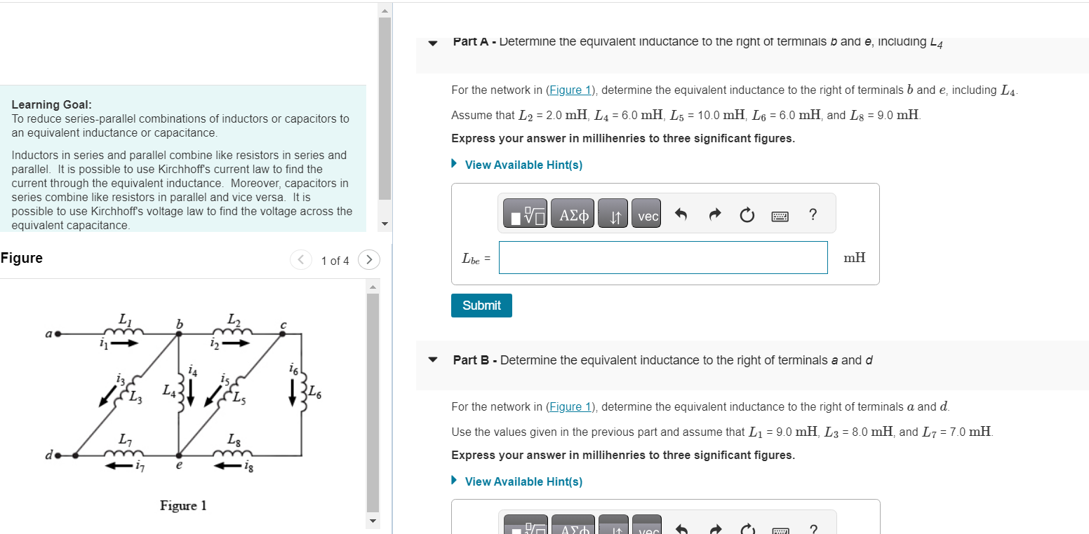 Solved For the network in (Figure 2), determine the | Chegg.com
