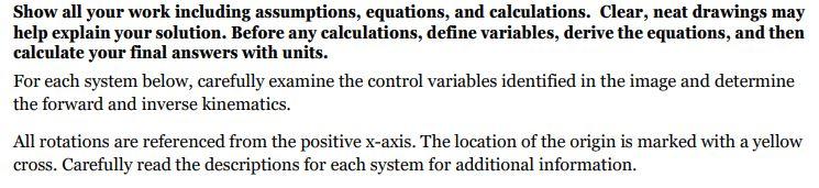 Solved Show all your work including assumptions, equations, | Chegg.com