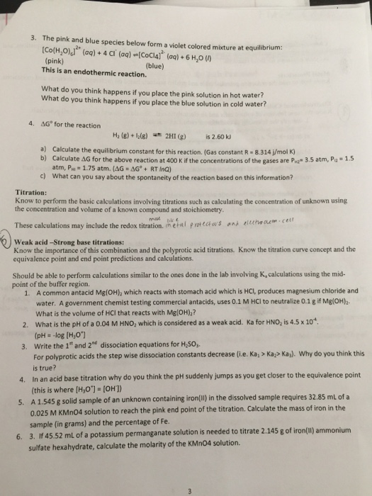 Solved 3. The initial rates listed in the following table | Chegg.com