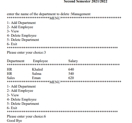 Solved QI. Write Python program that represent a Company | Chegg.com