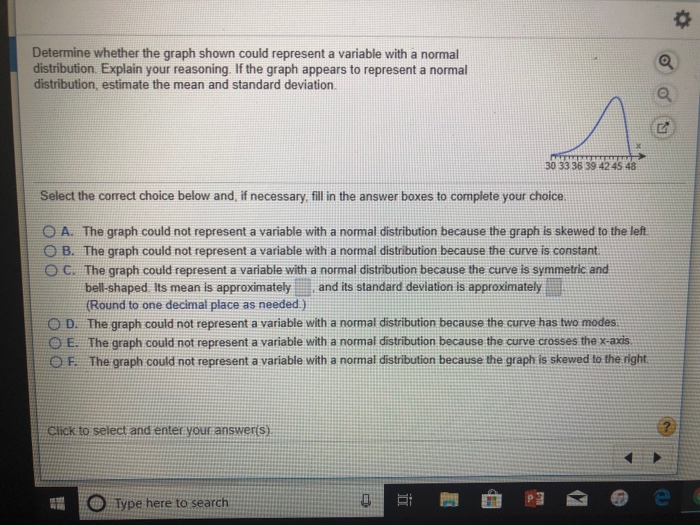 Solved Determine Whether The Graph Shown Could Represent A 