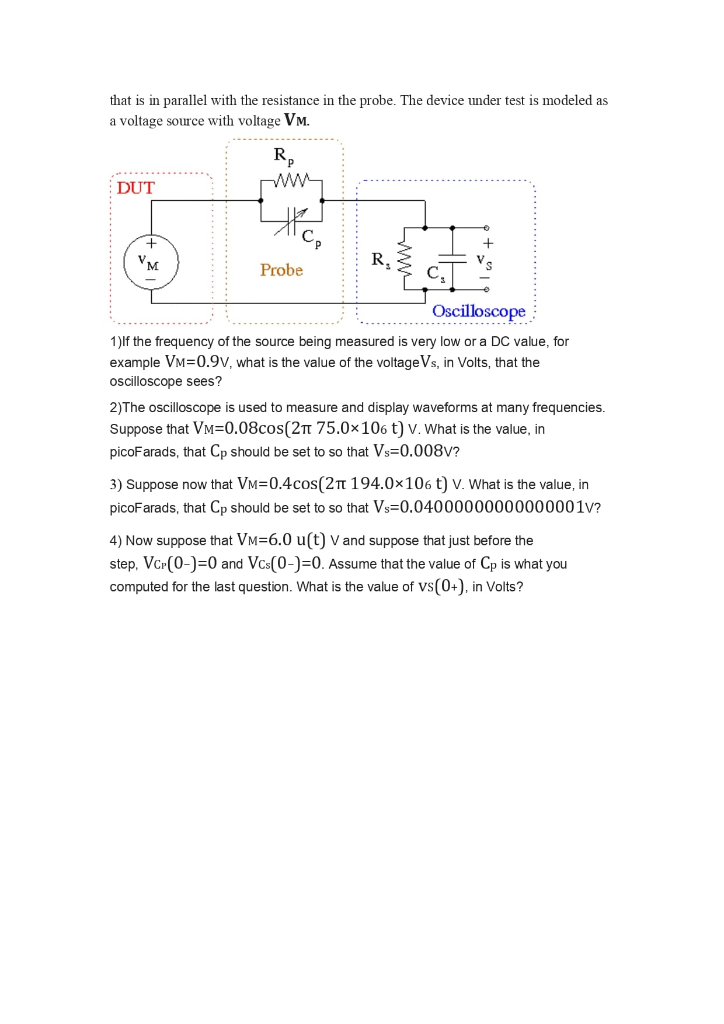 Q1: H3P1: LC Tank Parallel resonant "tank" circuits | Chegg.com