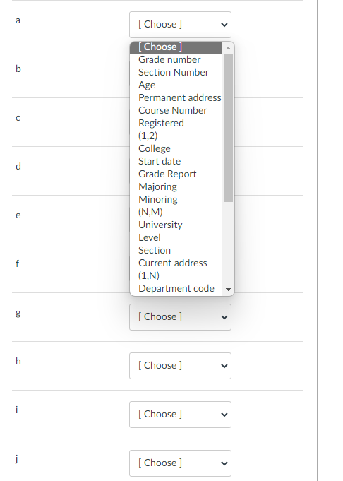 Solved Consider the following set of requirements for a | Chegg.com