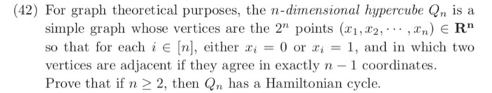 Solved 3 Read Chapter 9, #42 for the definition of Qn. What | Chegg.com