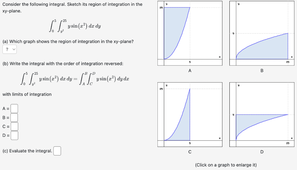 Solved Consider the following integral. Sketch its region of | Chegg.com