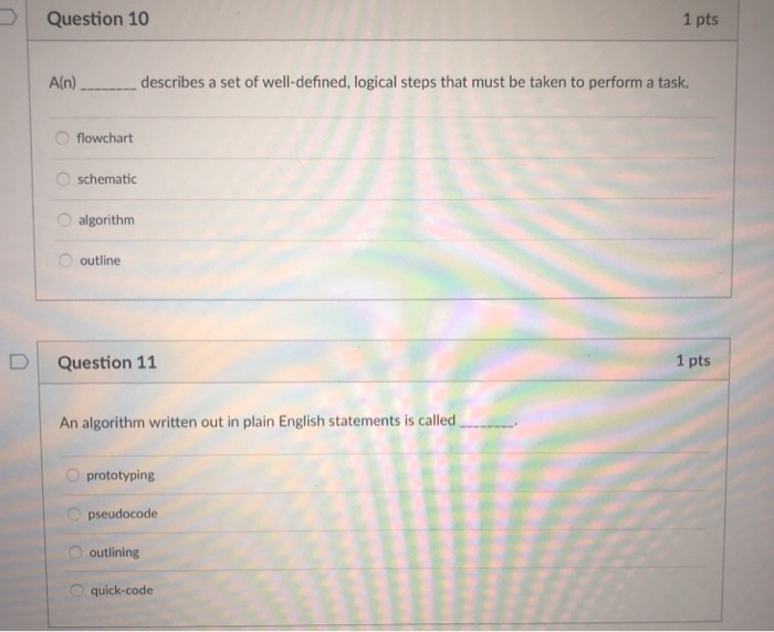 Solved Question 2 Programming languages have.that perform | Chegg.com
