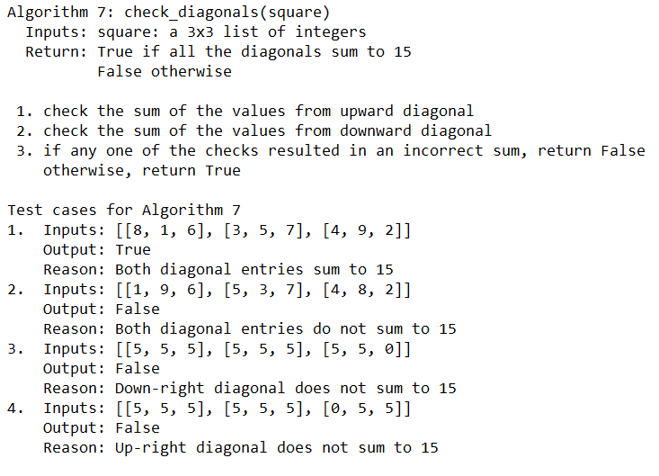 Solved Background A Magic Square is an arrangement of | Chegg.com