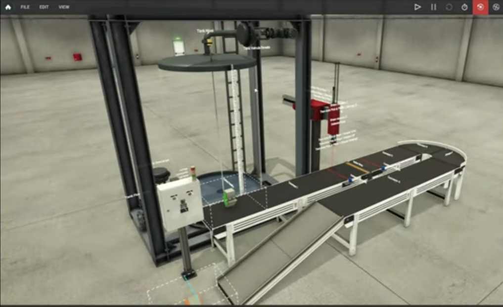 PLC1- Sketch the production line.2- Draw the control | Chegg.com