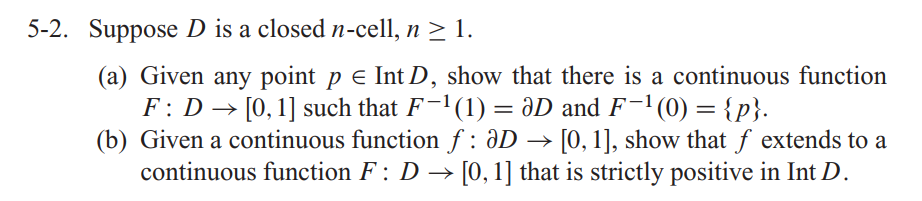 Proposition 5.1. If D⊆Rn is a compact convex subset | Chegg.com
