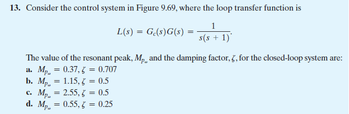 Solved 12. Consider the feedback system in Figure 9.69, | Chegg.com