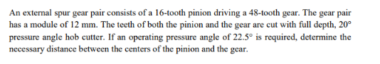 Solved Explain the effect of the operating pressure angle of | Chegg.com