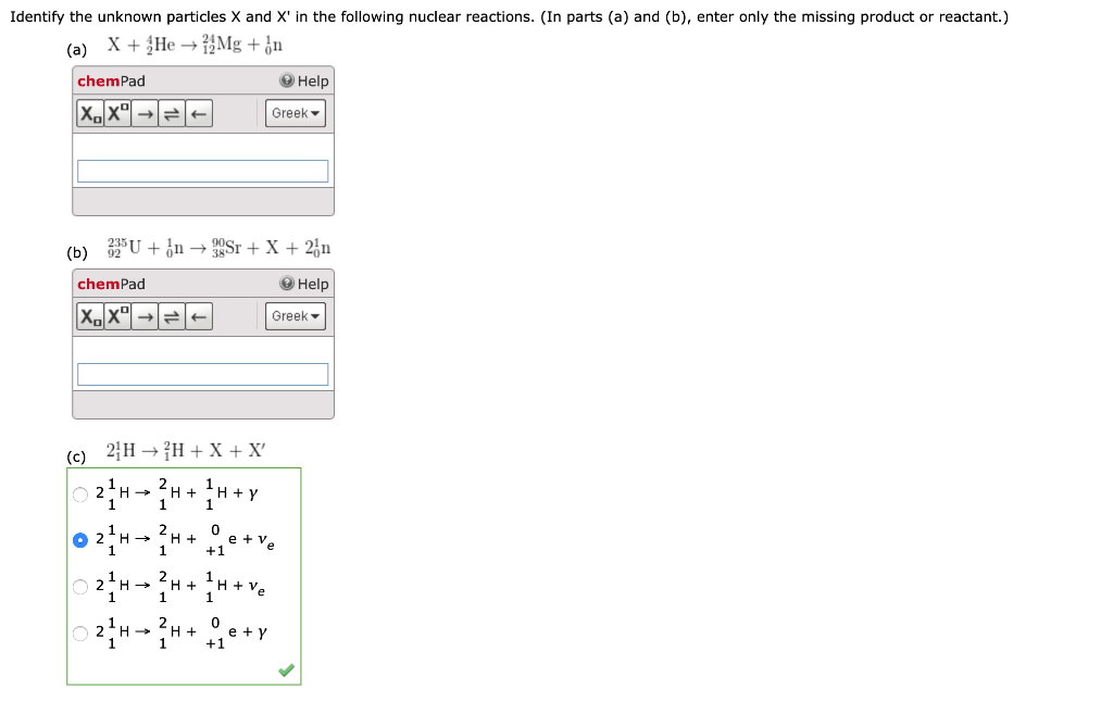Solved Identify the unknown particles X and X' in the | Chegg.com