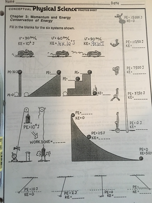 Name Date CONCEPTUAL Physical SciencE PRACTOCE E | Chegg.com