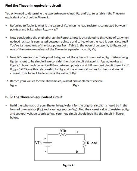 - Construct the circuit shown in Figure 1 . Use | Chegg.com