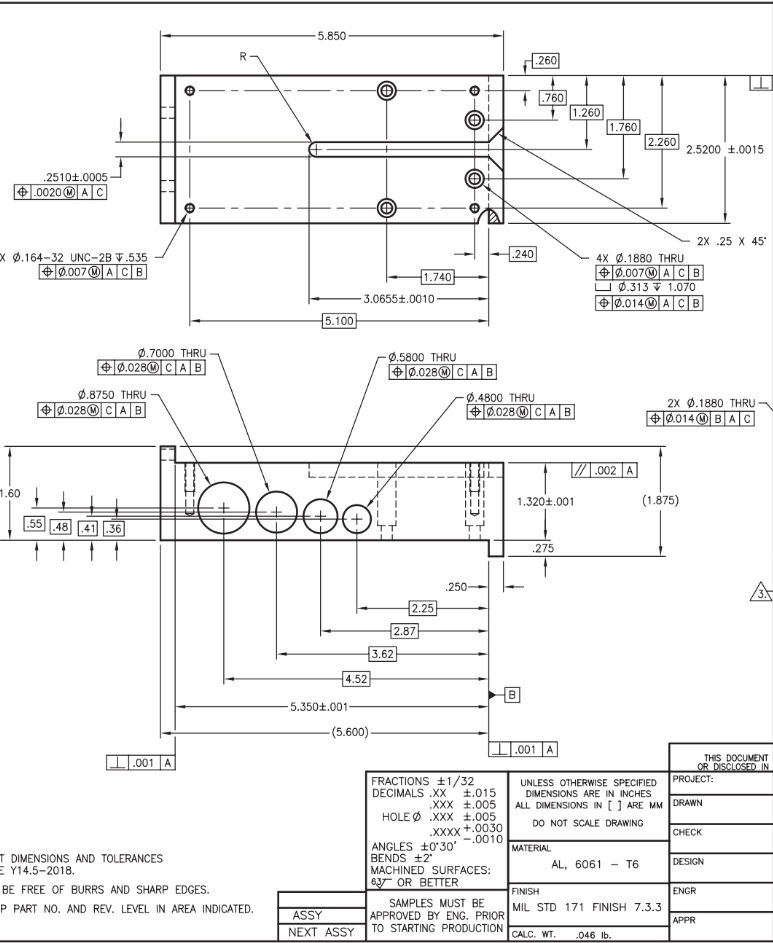 Solved nonnDictaEN-Refer to the print of the MOUNTING PLATE | Chegg.com