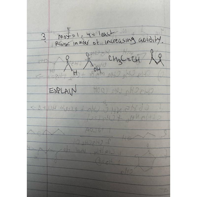 Solved 3. mot =1,y= least Runk inorder of increasing | Chegg.com