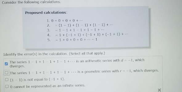 Solved Consider the following calculations. Proposed | Chegg.com