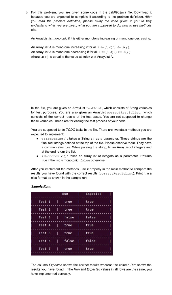 Lab09b (below) import java.util.Scanner; import | Chegg.com