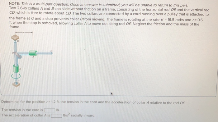 Solved NOTE: This is a multi-part question. Once an answer | Chegg.com