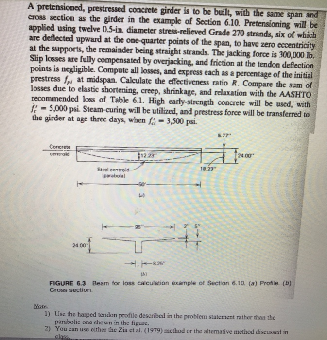 Design Of Prestressed Concrete Beams Examples - The Best Picture Of Beam