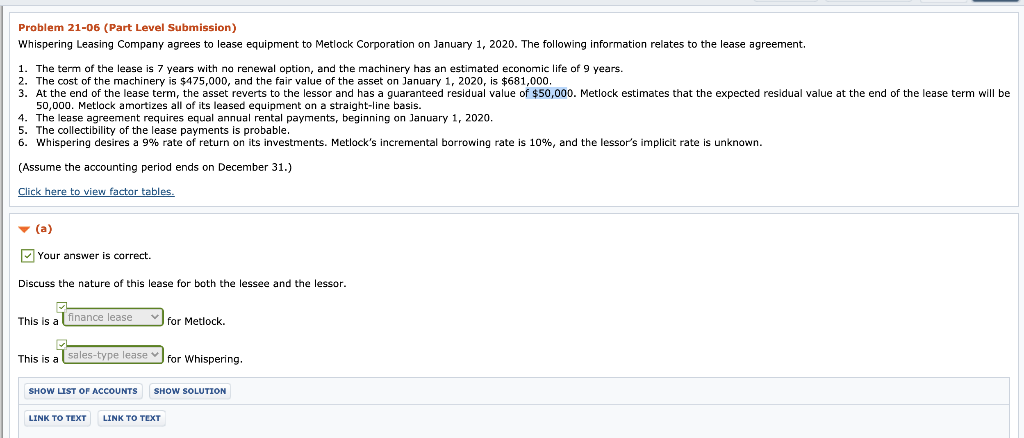 Solved Problem 21-06 (Part Level Submission) Whispering | Chegg.com