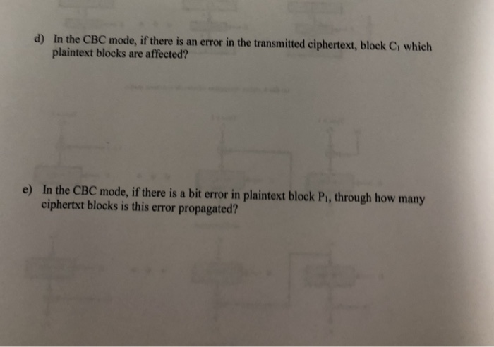 Solved 1. (13 points) Given the Electronic Codebook (ECB ) | Chegg.com