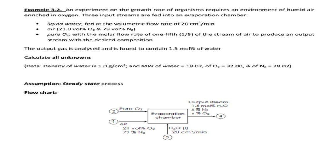 Example 3.2. An experiment on the growth rate of | Chegg.com