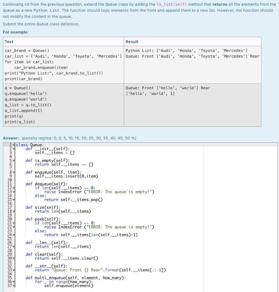 Solved Continuing on from the previous question, extend the | Chegg.com