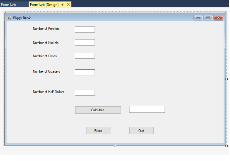 Solved Need to come up with a Visual Basic program this | Chegg.com