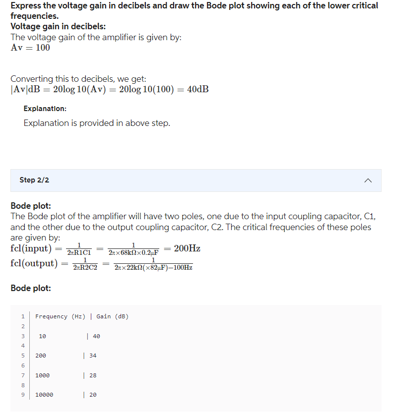 Solved Could someone help me construct a Bode plot for the | Chegg.com