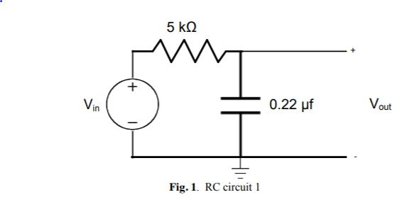 Solved Calculate the RC time constant for the circuit below | Chegg.com