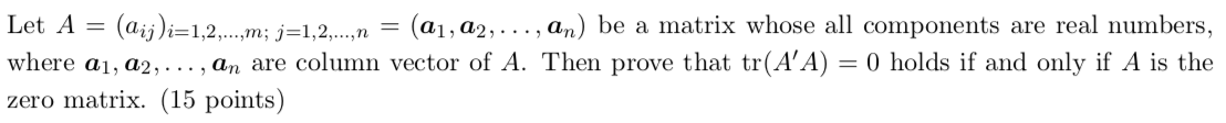 Solved Please prove the following question. Let | Chegg.com