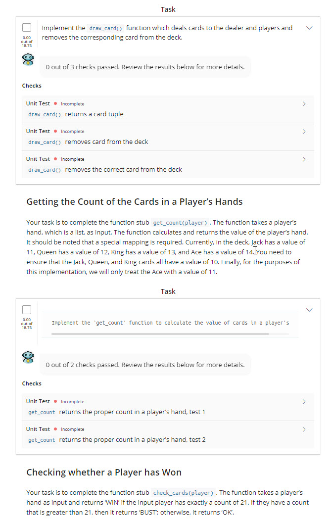 Solved I am working on a project in python and I am stuck | Chegg.com