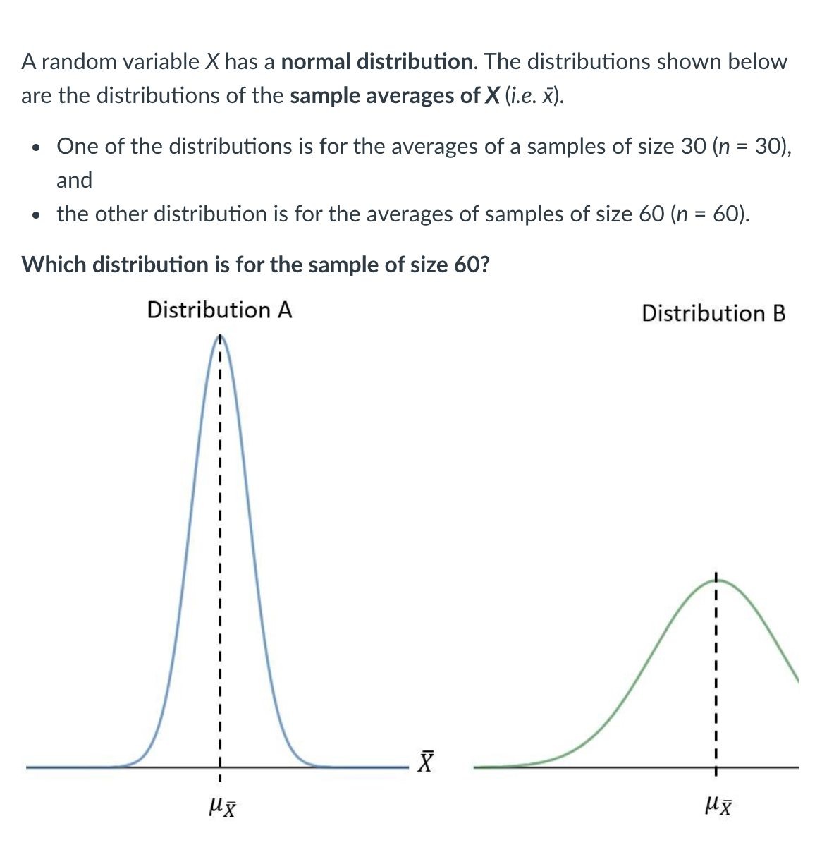 Solved A random variable X has a normal distribution. The | Chegg.com