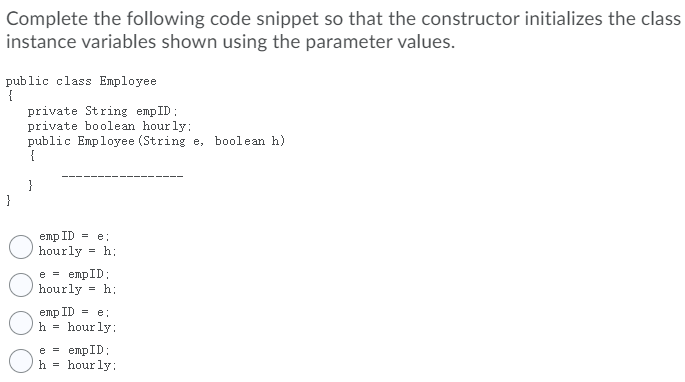 Solved Which of the following is an accessor method of the | Chegg.com