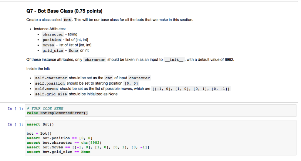 Python 3, nbgrader, pandas 0.23.4 Question 7 Part | Chegg.com