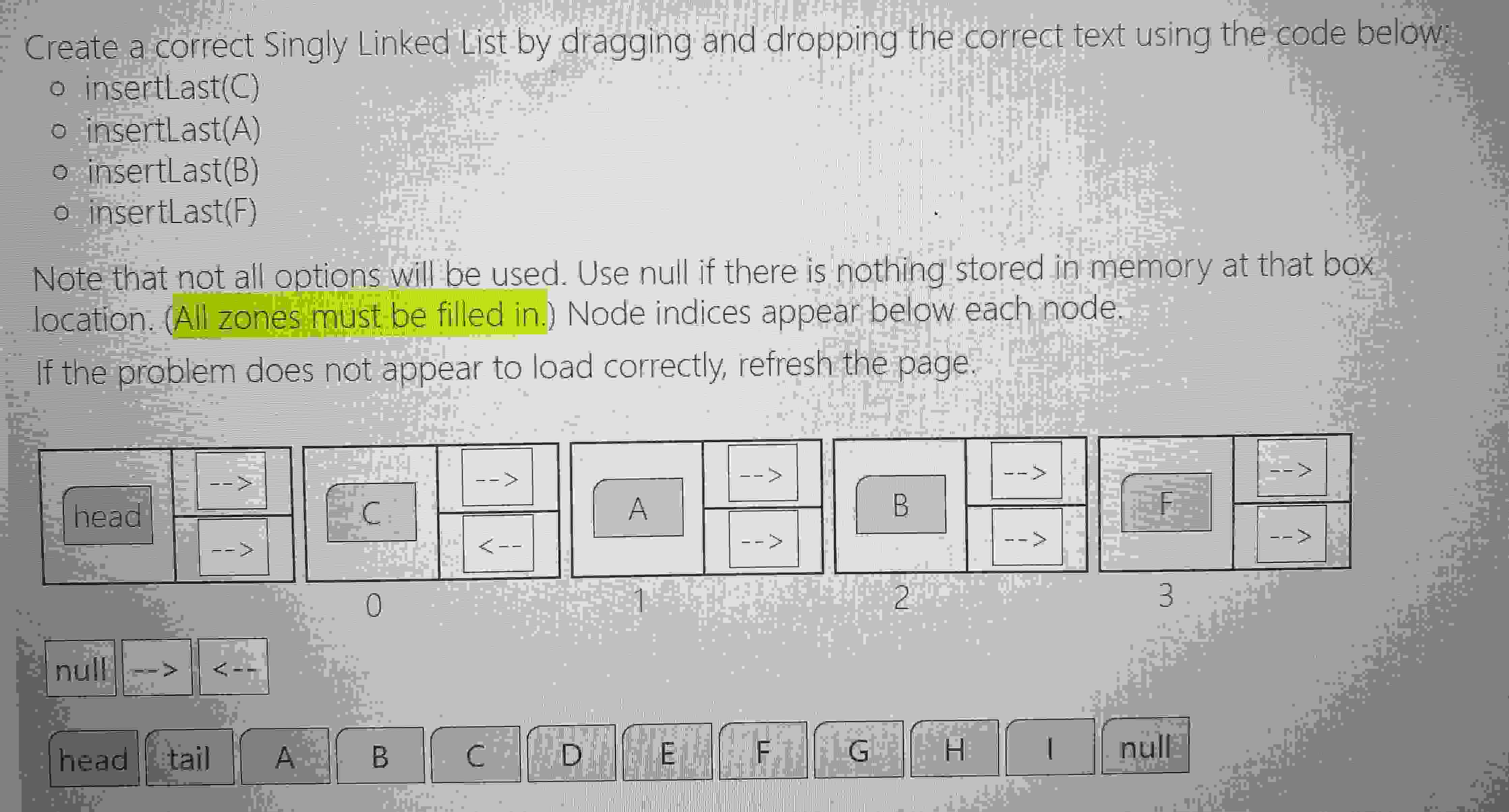 Solved This is java please answer correcttlyCreate a correct | Chegg.com