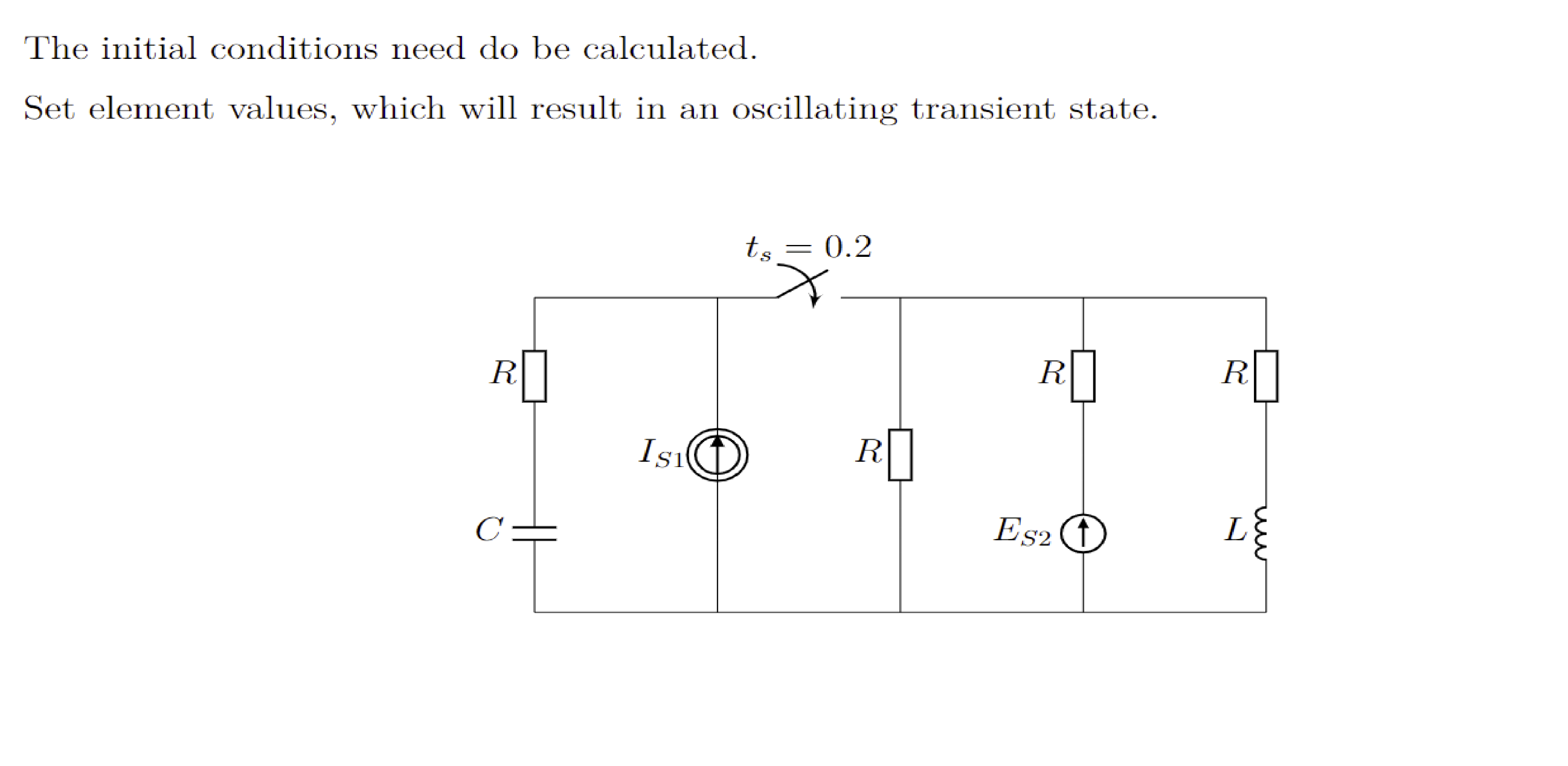 Solved Find the time response of given circuits in a | Chegg.com
