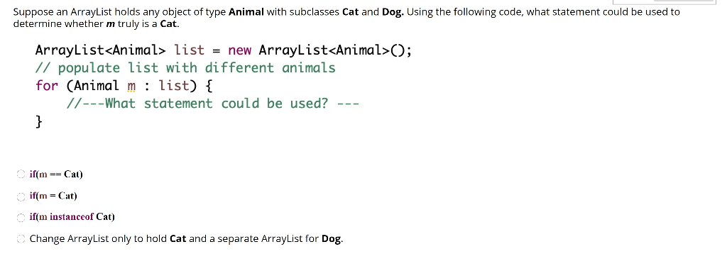 Solved Question 7 The following UML is an example of? | Chegg.com