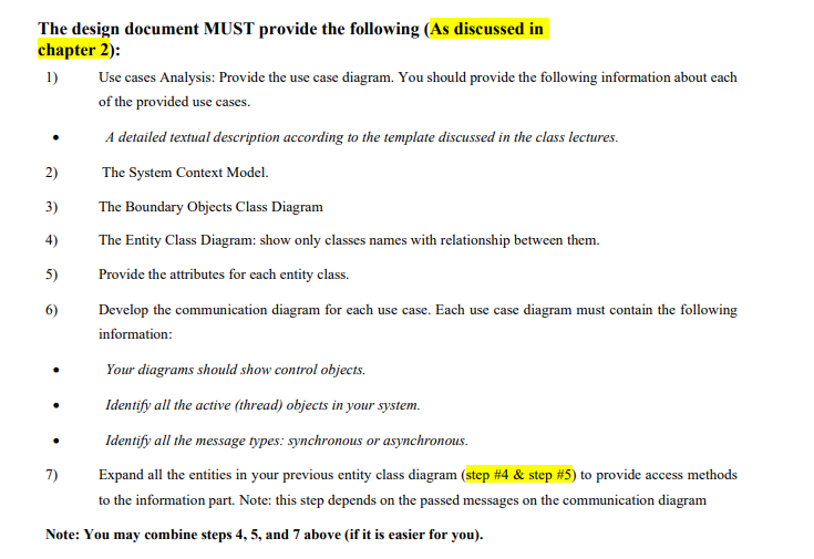 Solved Problem Description: Attendance System The proposed | Chegg.com