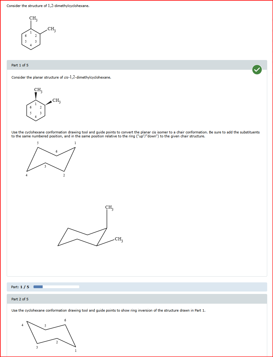 Solved Consider the structure of 1,2-dimethylcyclohexane. | Chegg.com