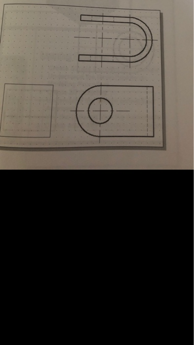 Solved Complete the missing views. (Create a pictorial | Chegg.com