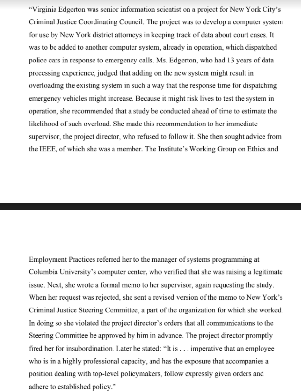 Solved Present and defend your view as to whether in the | Chegg.com